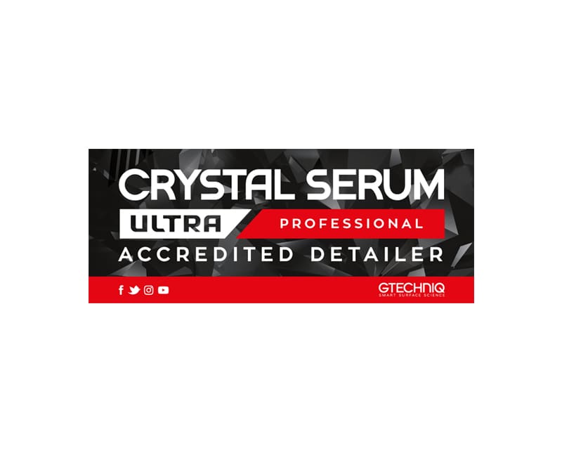 Vinyl Accredited Banner – Gtechniq Ireland